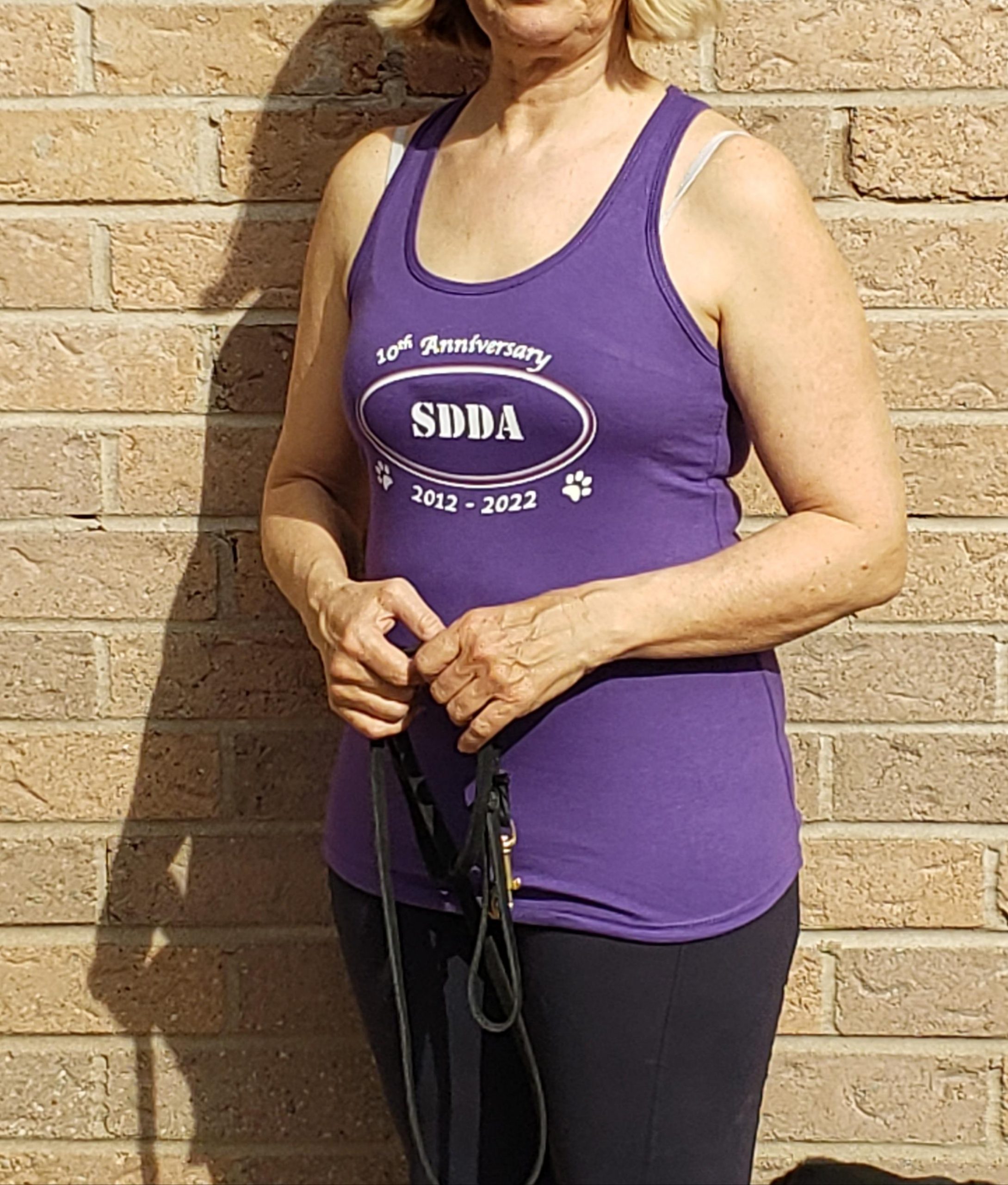 SDDA Anniversary tank tops – Sporting Detection Dogs Association